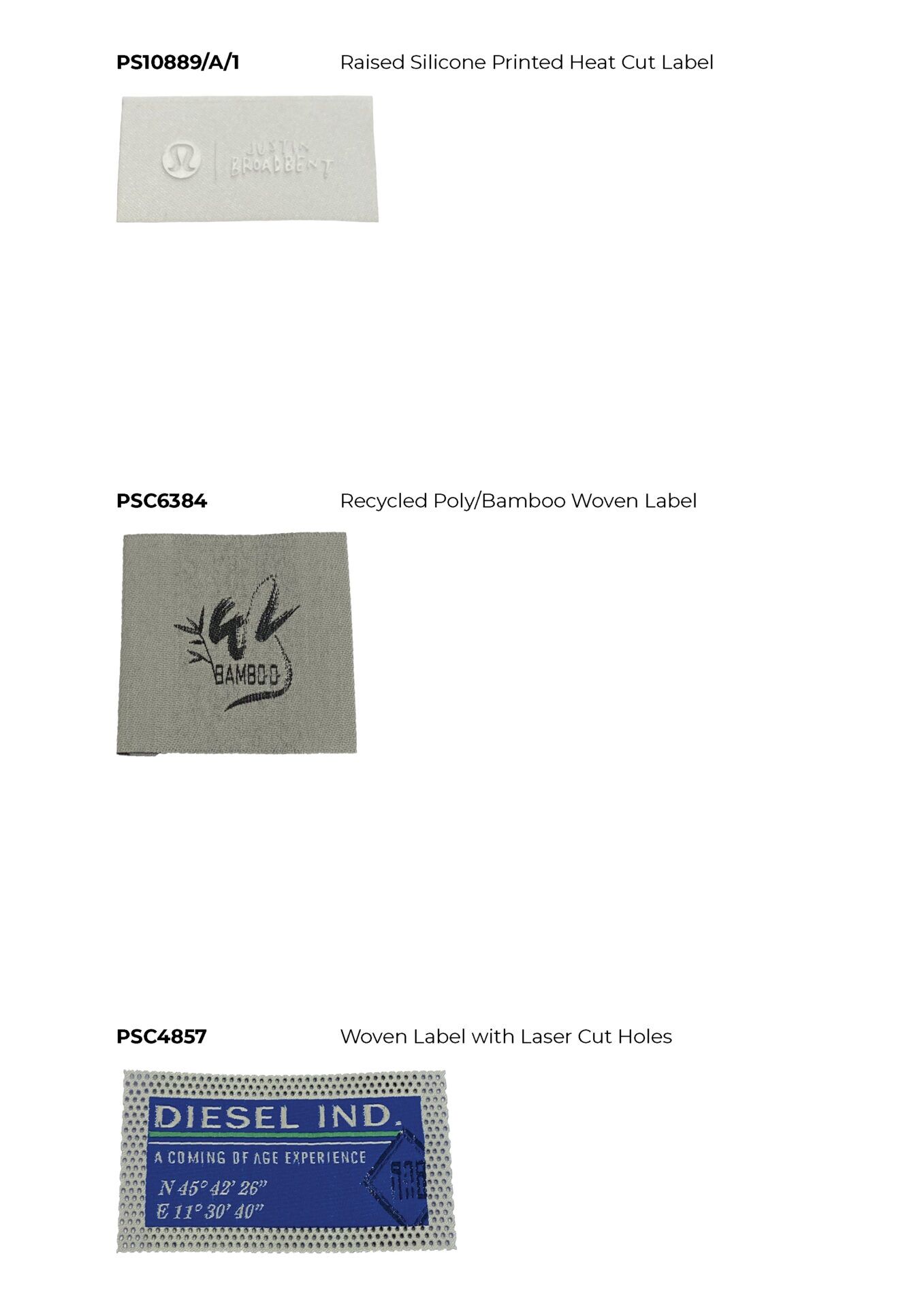 Embellishments | Labels and Tabs by Pro-Stretch