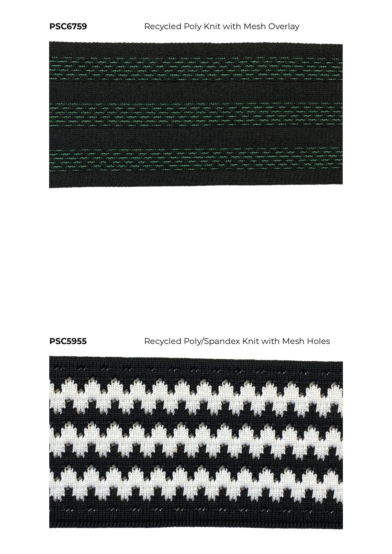 Knitted trimmings | Narrow fabric trims by Pro-Stretch