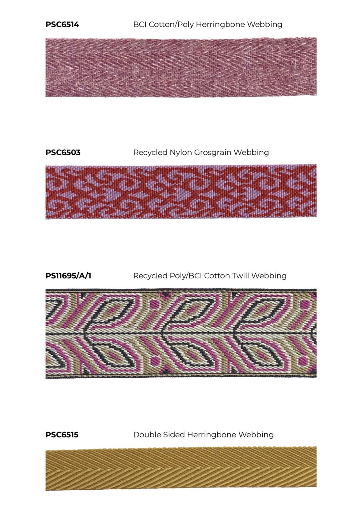 Webbing suppliers | Pro-Stretch webbing trims