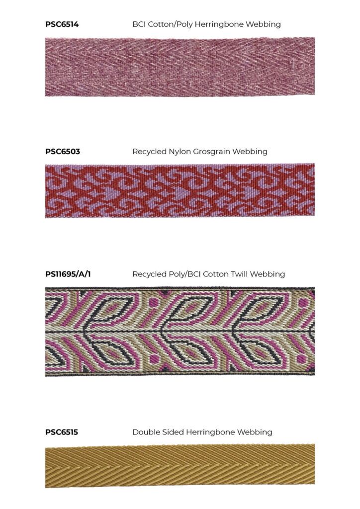 Webbing suppliers | Pro-Stretch webbing trims