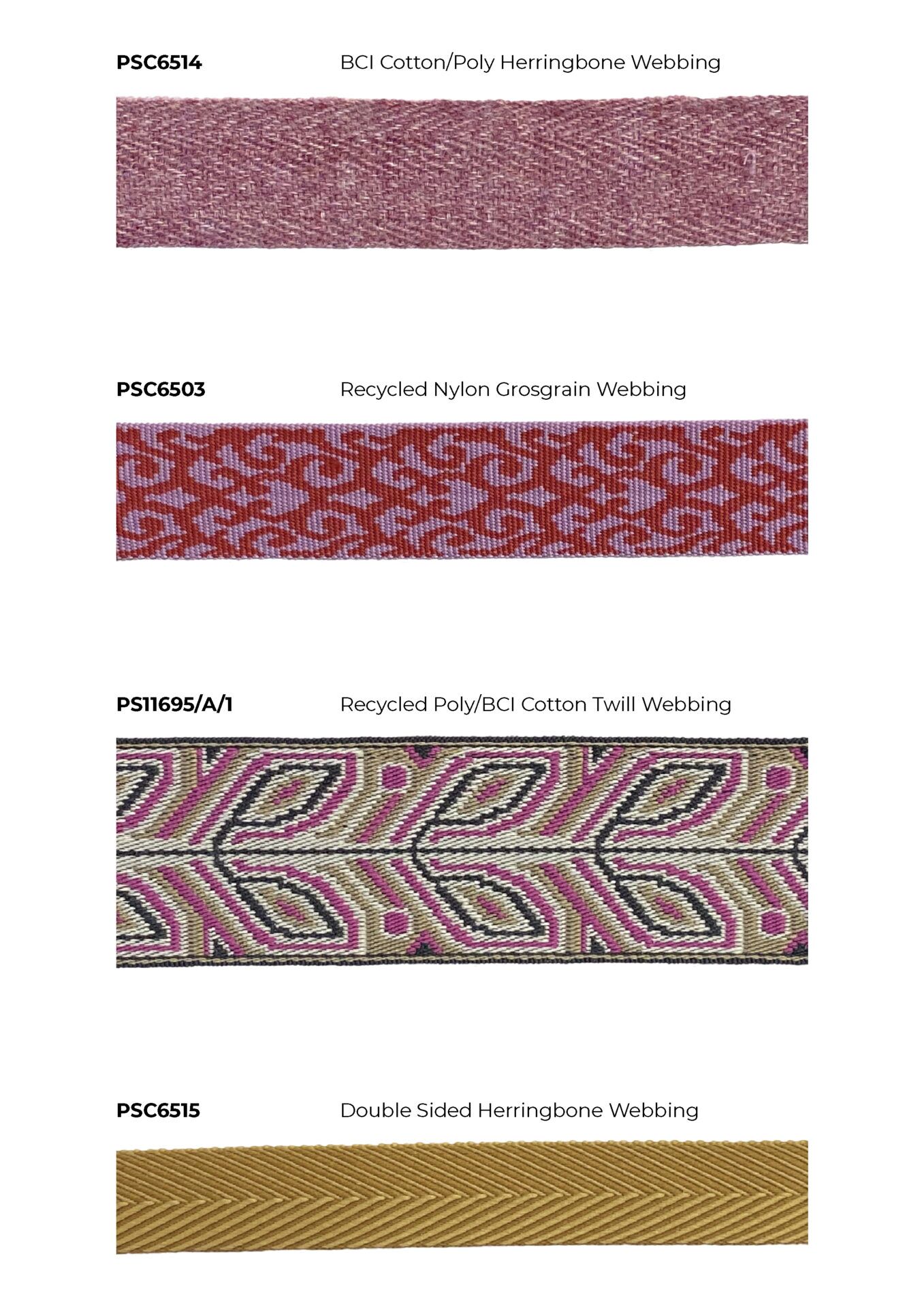 Webbing suppliers | Pro-Stretch webbing trims