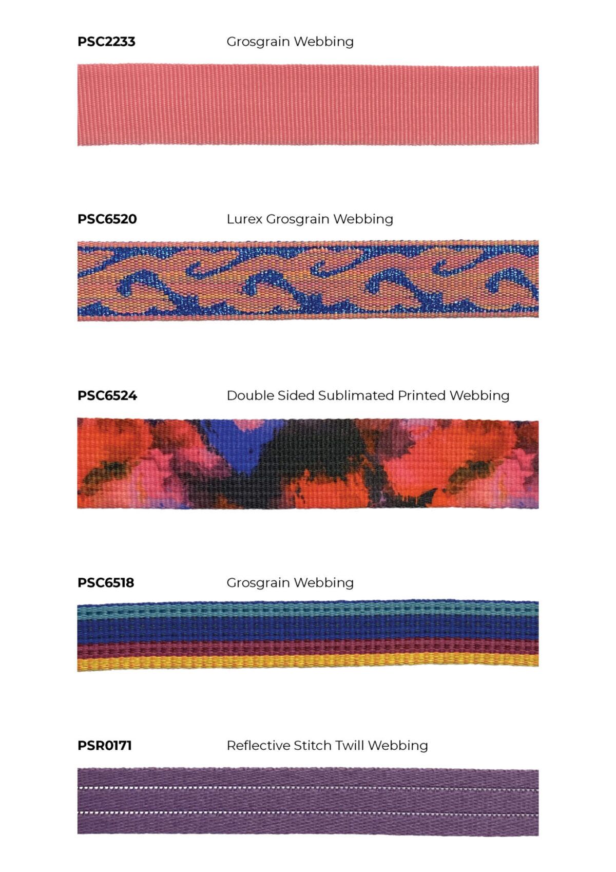 Webbing suppliers | Pro-Stretch webbing trims