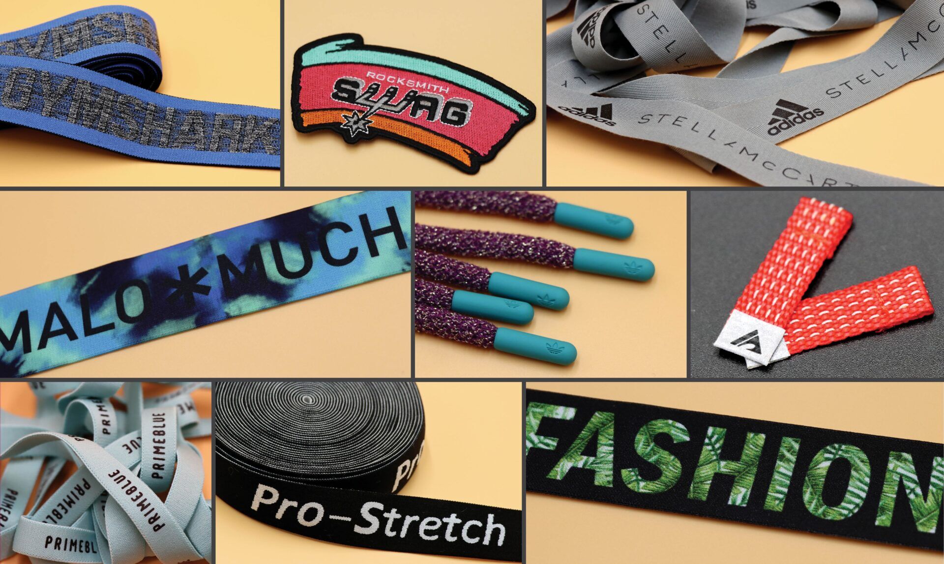 7 of the best Branded Trimmings - Pro-Stretch Ltd